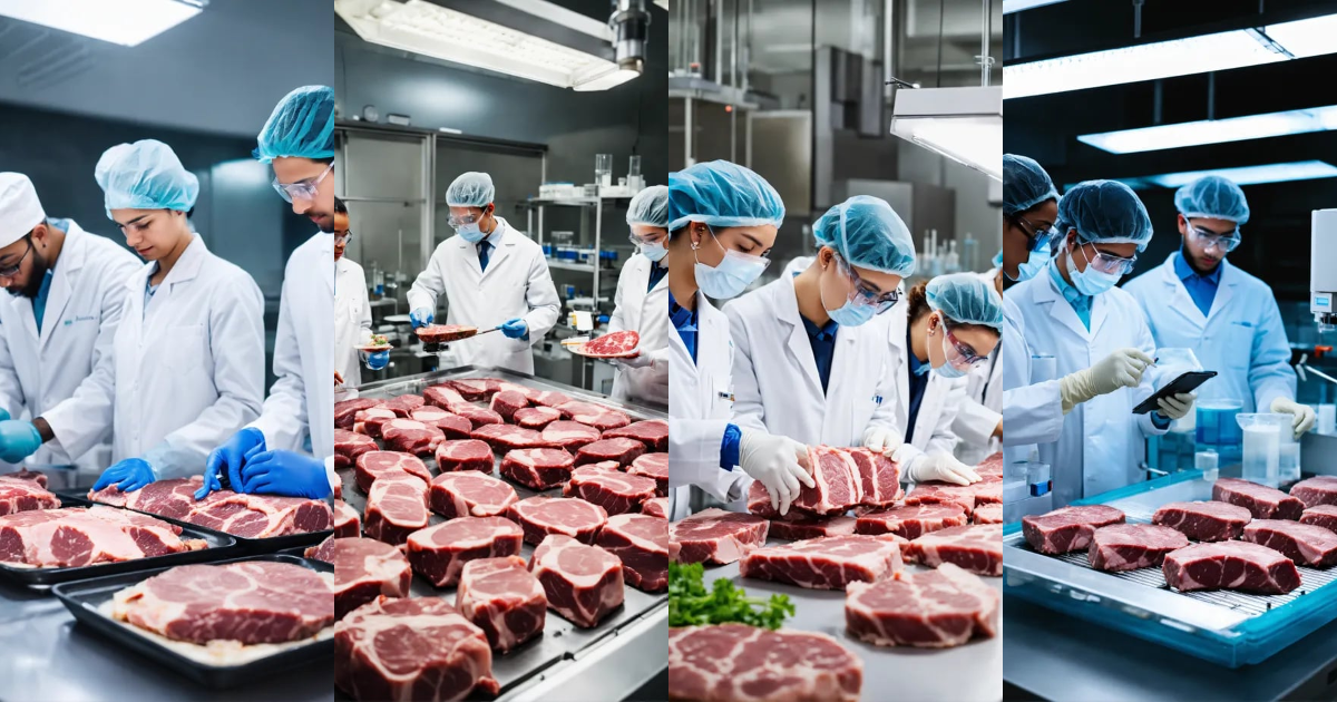 Lexica - Groupd of diverse scientiste wearing lab coats working on ...