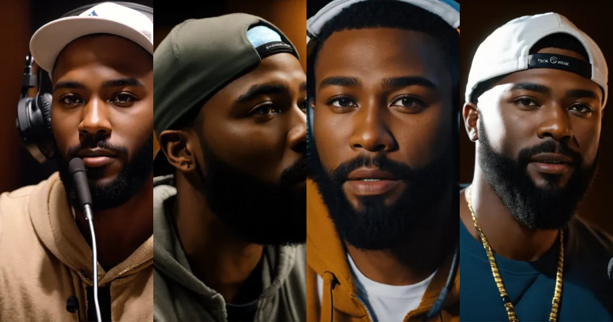 Lexica - Real photo of a gugu e michaels CHOCOLATE DARK SKIN TONE ...