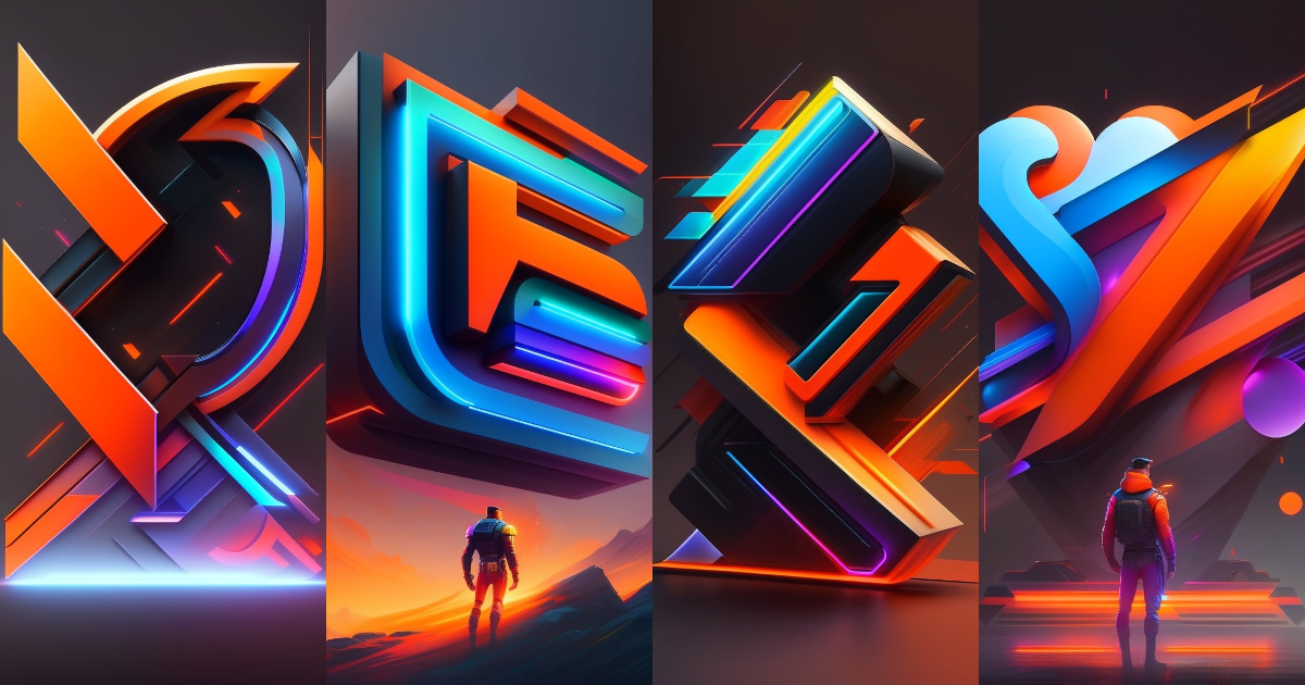 Lexica - Content: logo design using letters i and s Modern flat bold ...