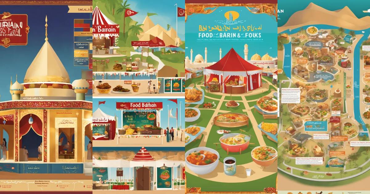 Lexica - "Visualize the 'Taste of Bahrain' food festival small Food ...
