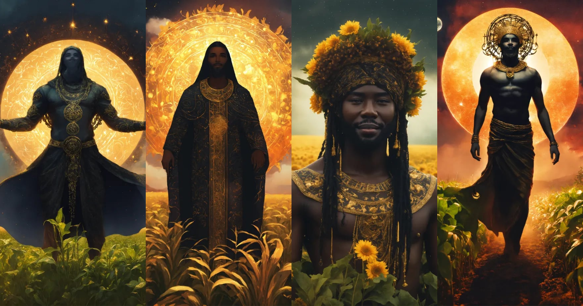 Lexica - An enigmatic happy celestial Black Human God shrouded in ...