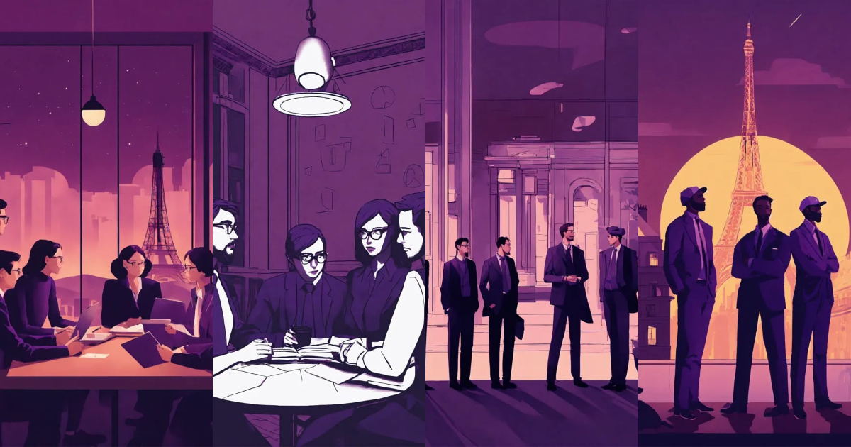 Lexica - An illustration, tertiary professions team workers, team ...