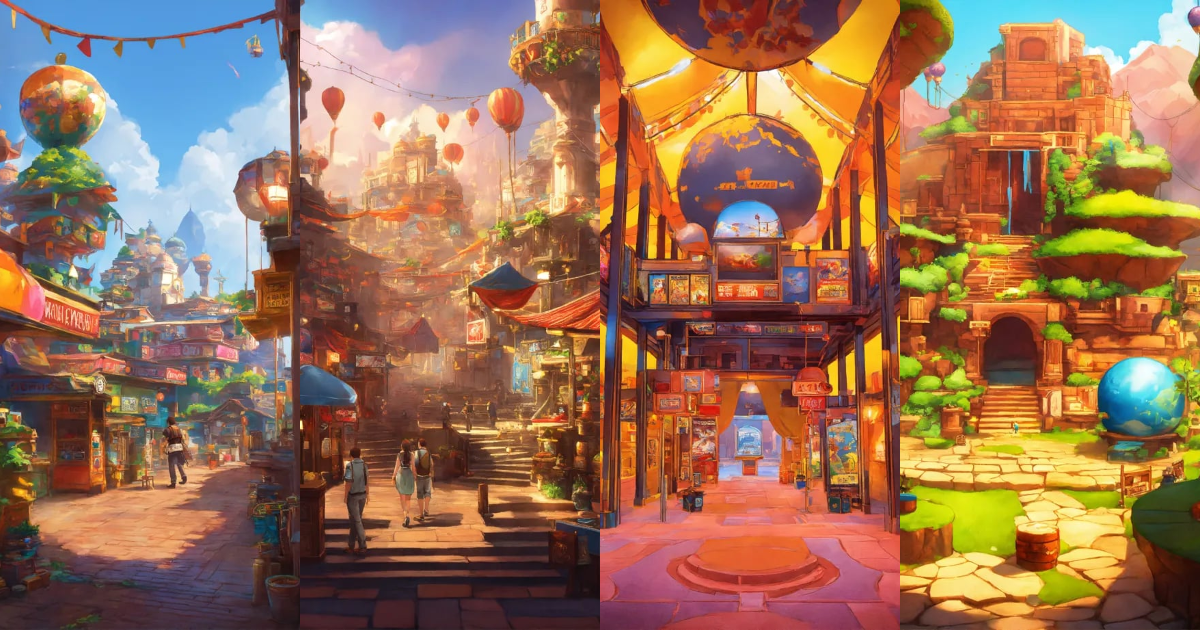 Lexica - Game world area