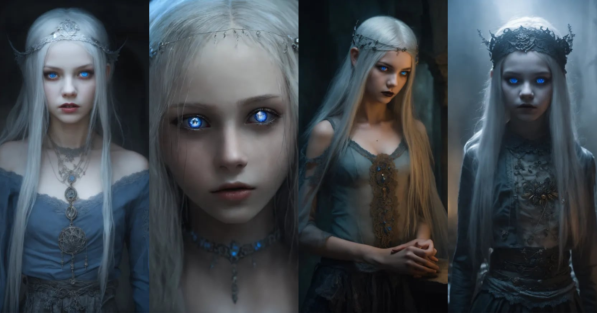 Lexica - Body portrait, deadly pale and extremely slim and emaciated ...