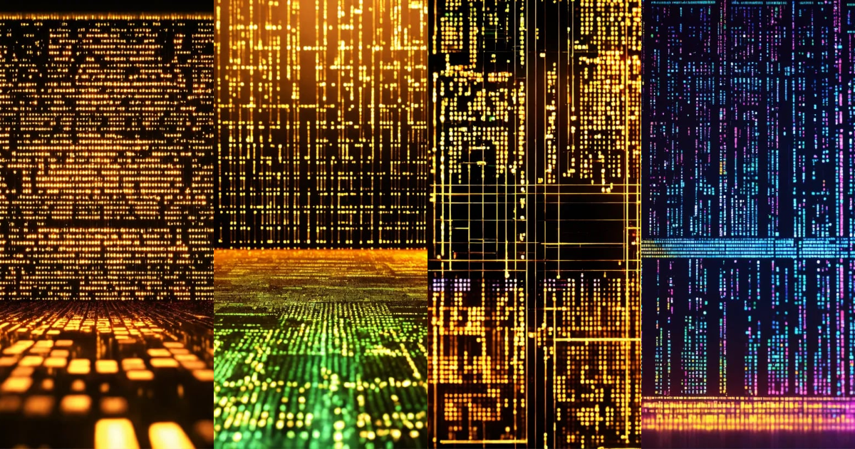 Lexica - Ultra realistic photo of a very high tech 3d software code lit ...