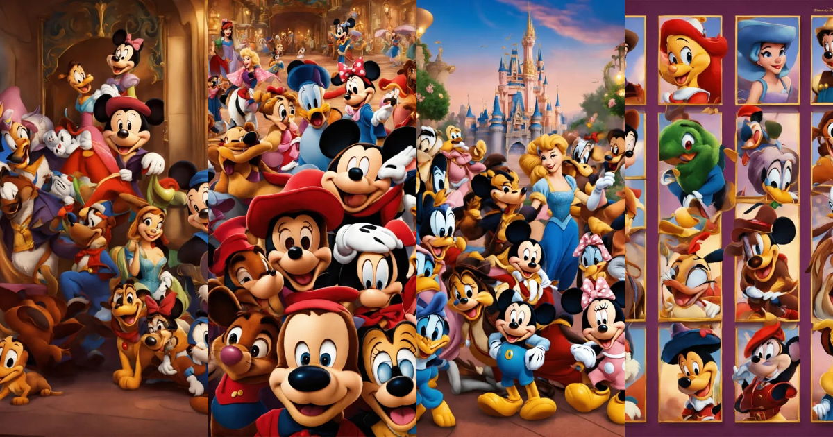 Lexica - Disney characters