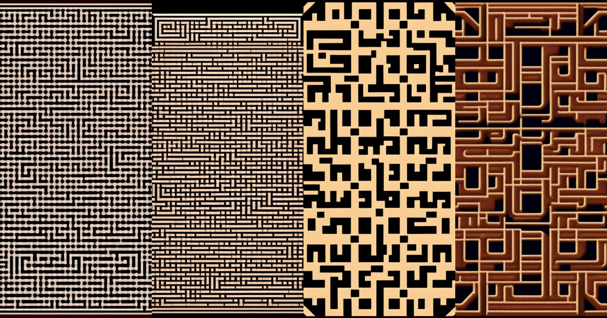 Lexica - Labyrinth pattern logrus