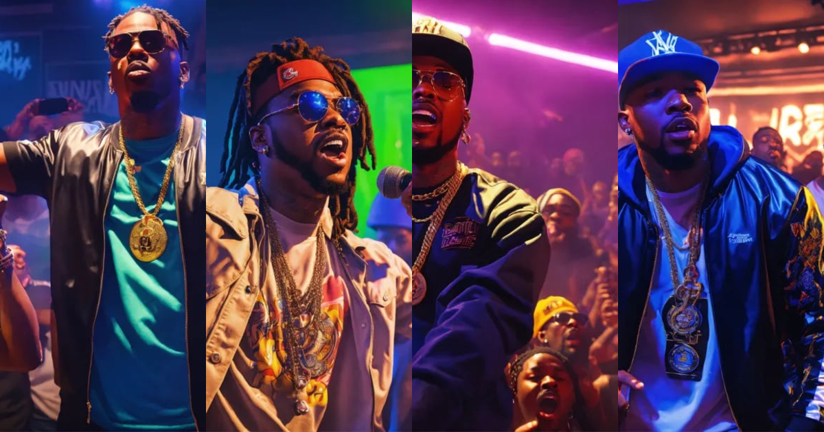 Lexica - Pop art, hyperrealist portrait of battle rapper "Geechi Gotti ...