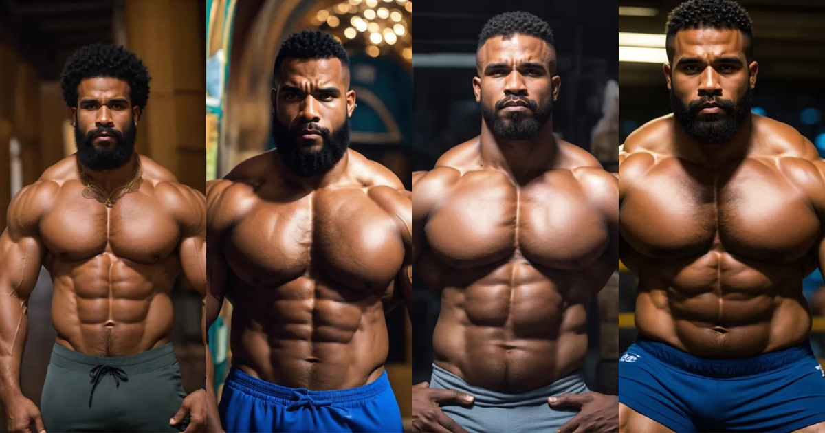 Lexica - 30-year-old hairy Dominican man with big muscles, big ...