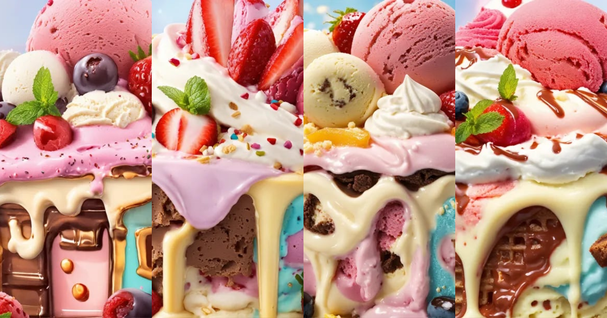 Lexica - Magical ice cream treat