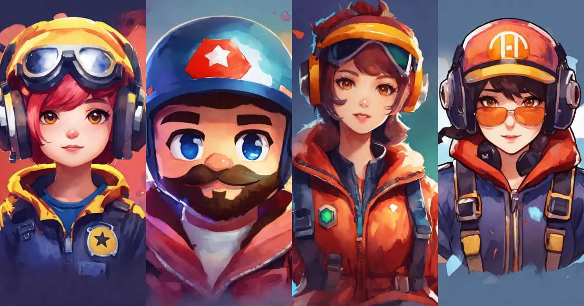 Lexica - Bomber, Character talent, game icon, stylized, simple design ...