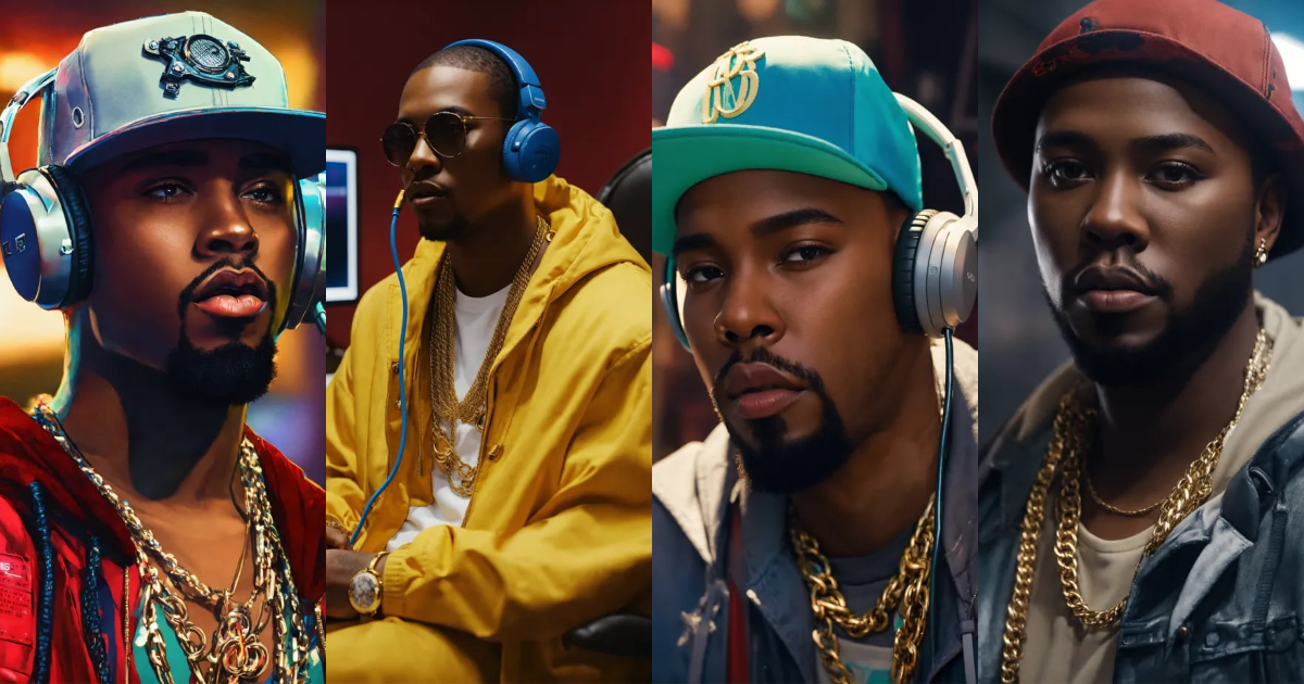 Lexica - Kenye west at telephone iper realistic , 8k, rapper