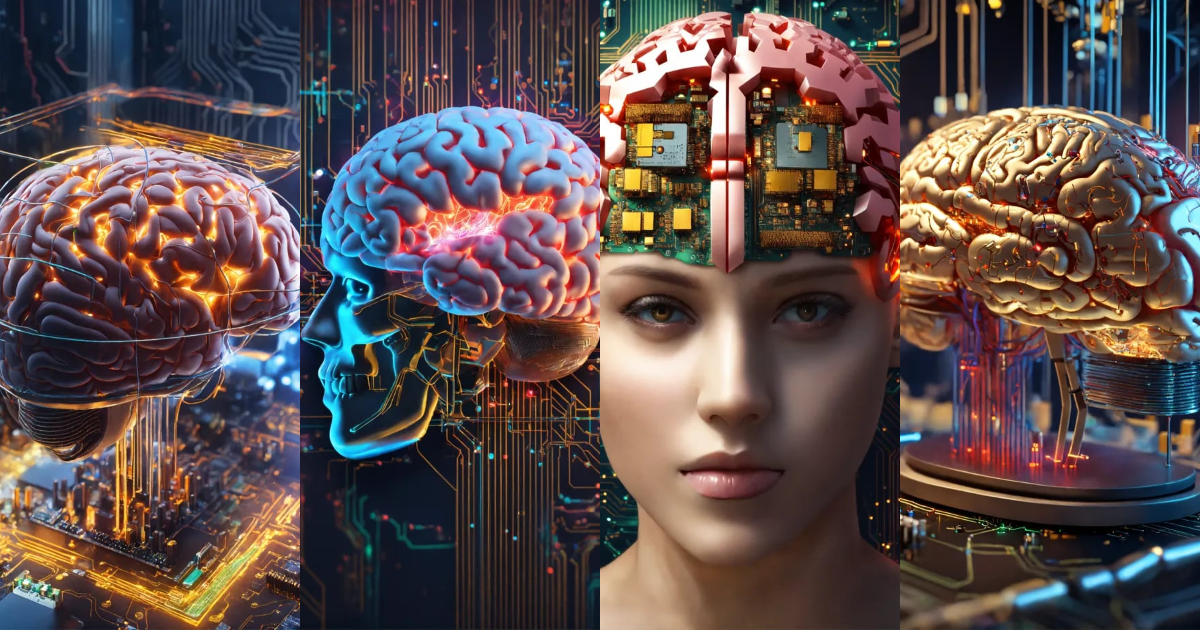 Lexica - Create a hyper-realistic 4K resolution image of a brain with ...