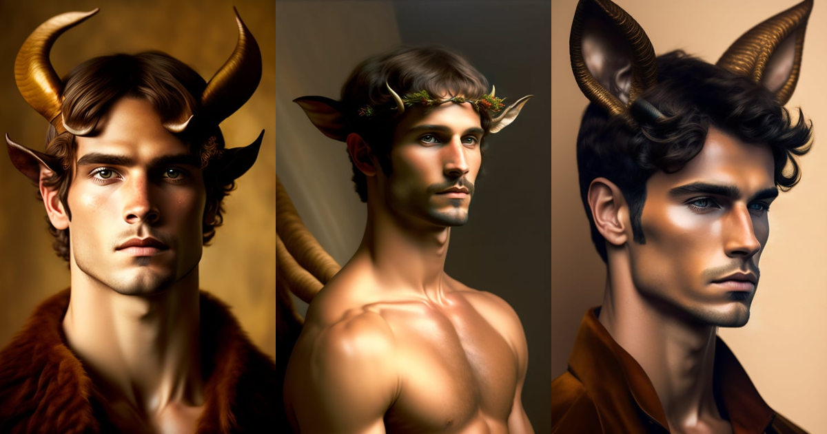 Lexica - Portrait of a faun