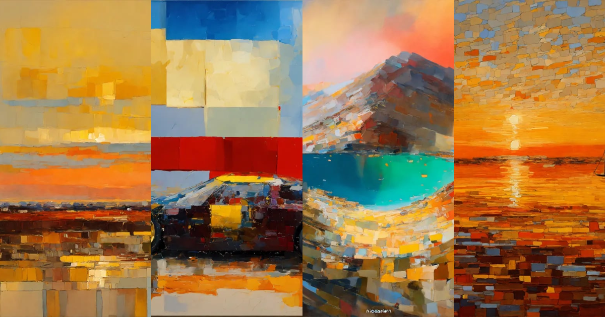 Lexica - Nubsim, oil painting, transparent, in style, generative art ...