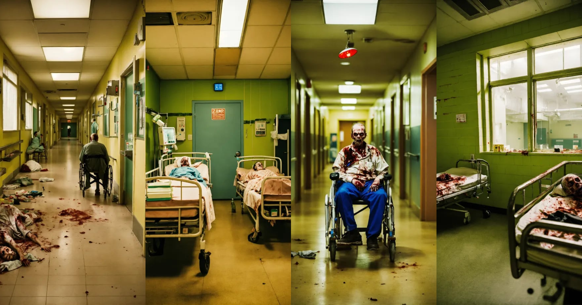 Lexica - Documentary photography of zombie apocalypse inside a scary ...