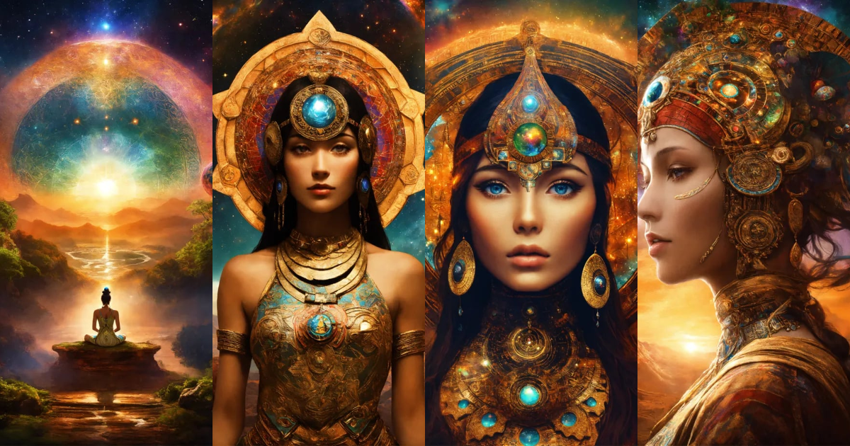 Lexica - Gaia ayauasca mind universe cosmic mystical ancient future