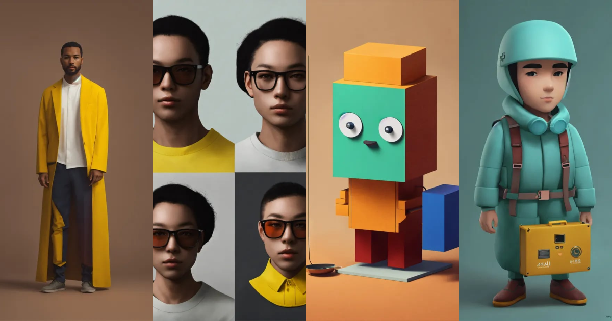 Lexica - Create a simple minimal character.