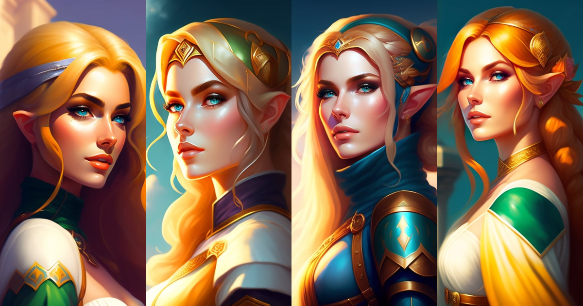 Lexica - Portrait of a female Link from Legend of Zelda, Bride ...