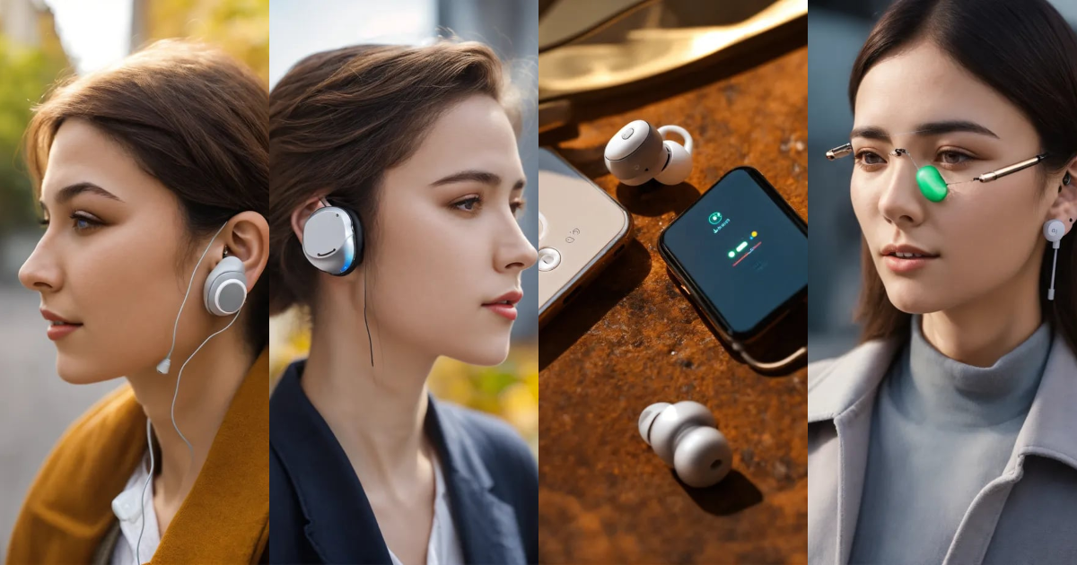 Lexica - Smart elegant small earbuds on visually impaired individual ...