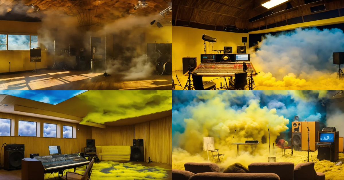 Lexica - Smoke and Clouds ENTIRE throughout the INSIDE the studio ...
