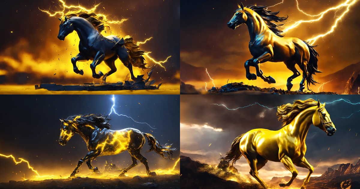 Lexica - Beautiful landing page angry horse, 3d art, 8k, ui ux, dark ...
