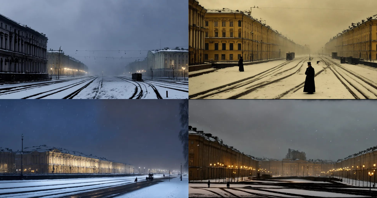 Lexica - 1870. Liteyny Prospekt in St. Petersburg. Style - modern photo ...