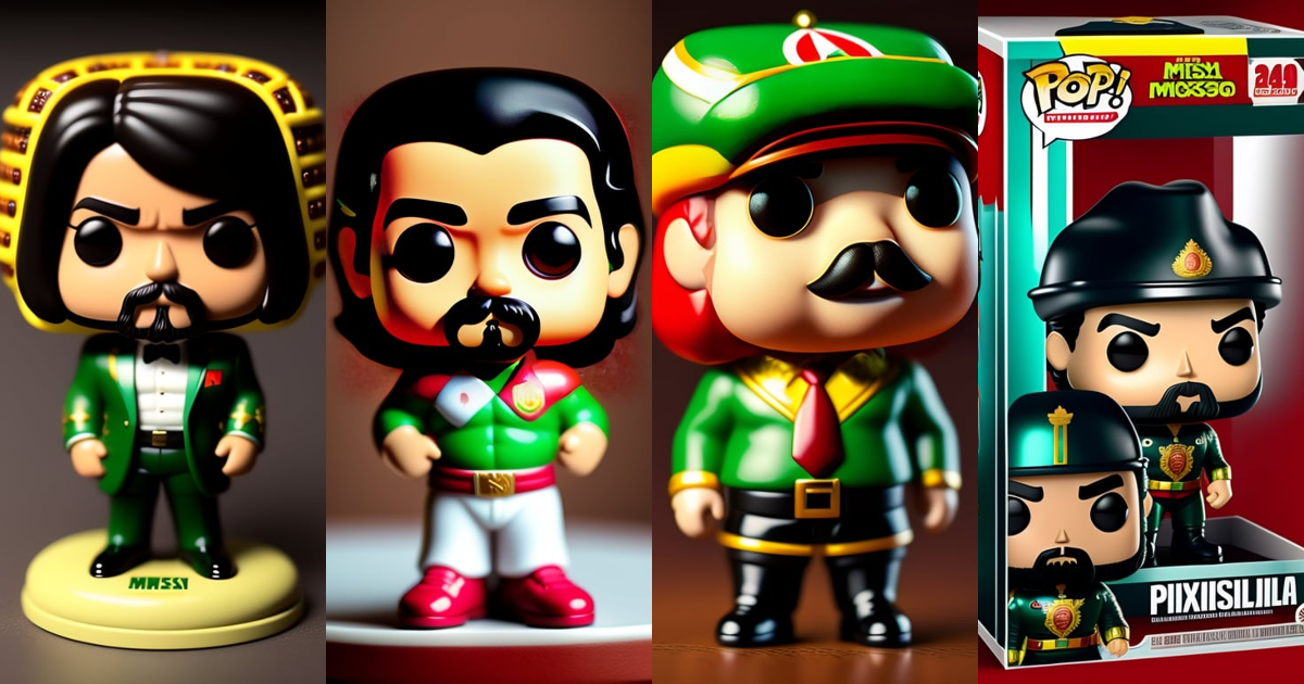 Lexica - Presidet of México funko pop