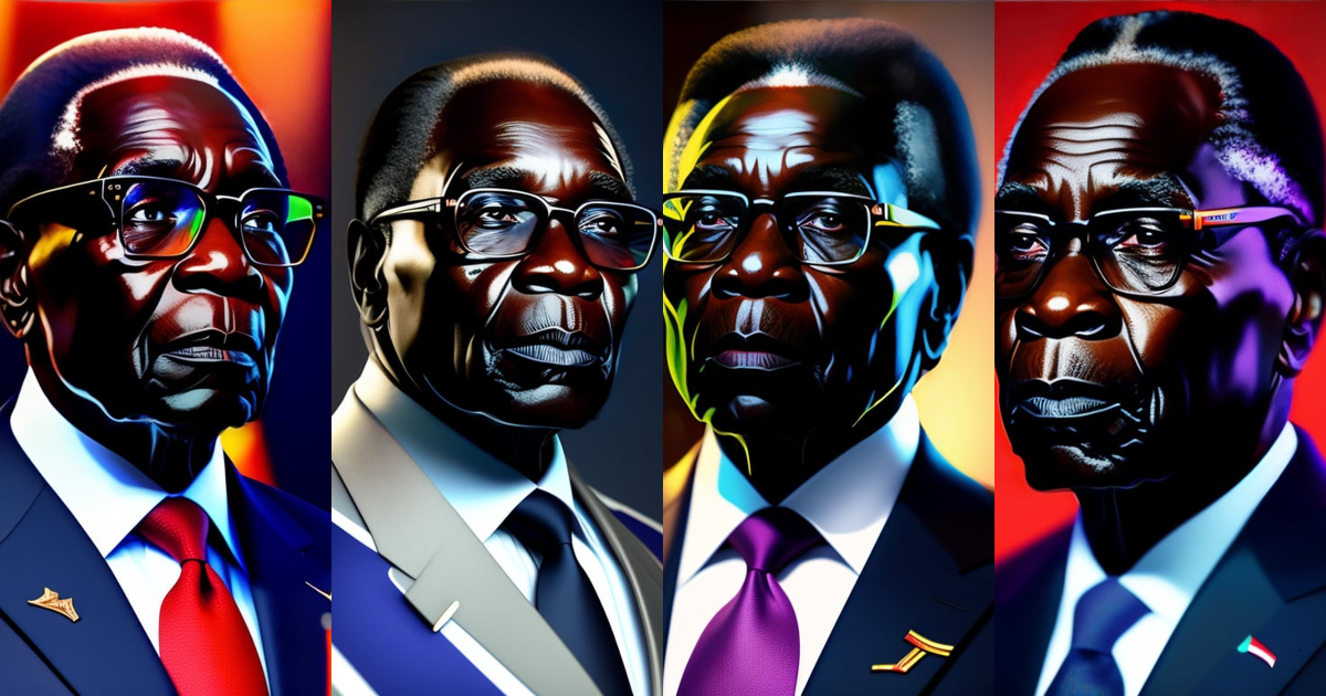 Lexica - 3d portait of mugabe, ultra realistic, hq, global lighting