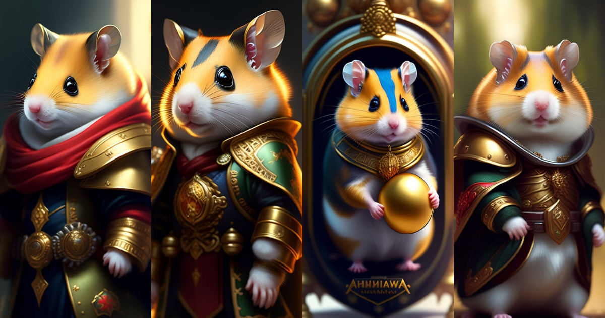 Lexica - A hamster in warhammer 40000 style, highly detailed, digital ...