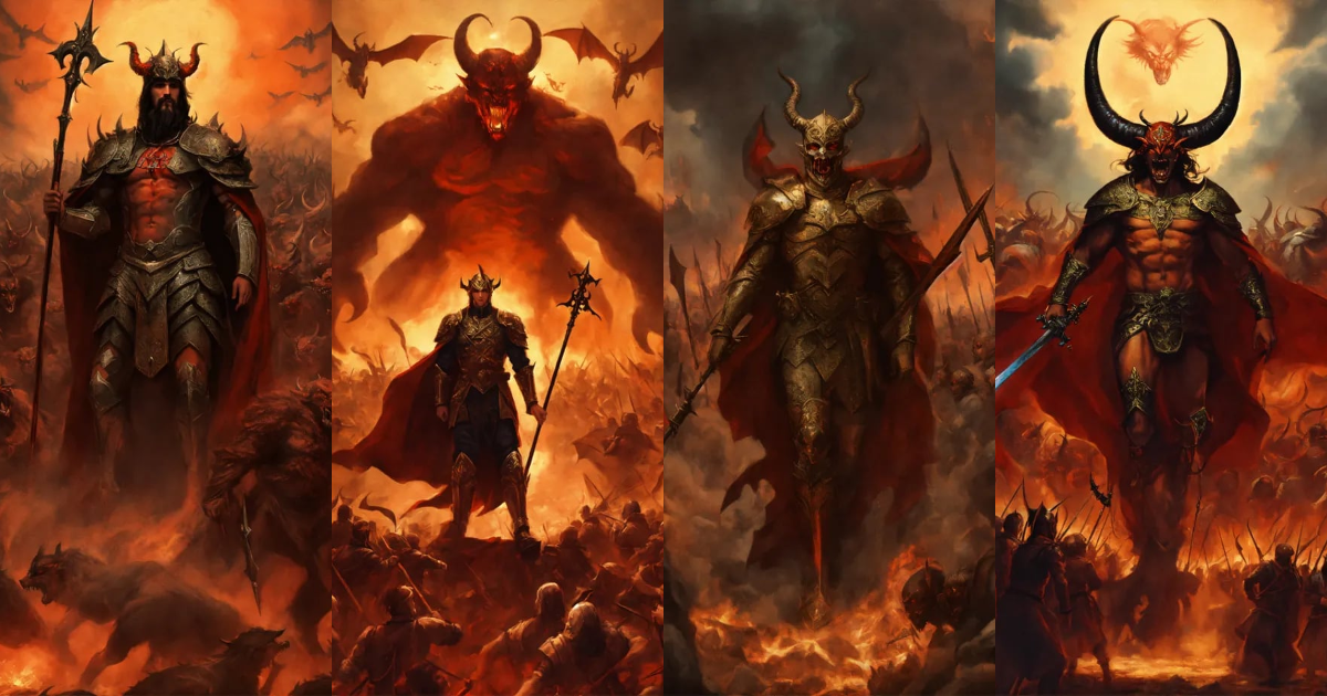 Lexica - The Antichrist, leading an army of demons to war