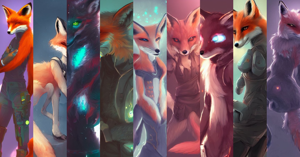 Lexica - A fox fursona, trending on artstation, by kawacy, furry art ...