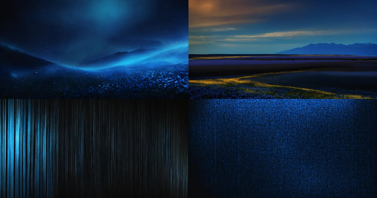 Lexica - Background blue black