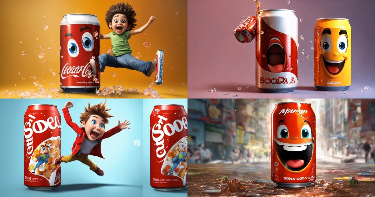 Lexica - Photorealistic image of a fun 2 dimensional character jumping ...