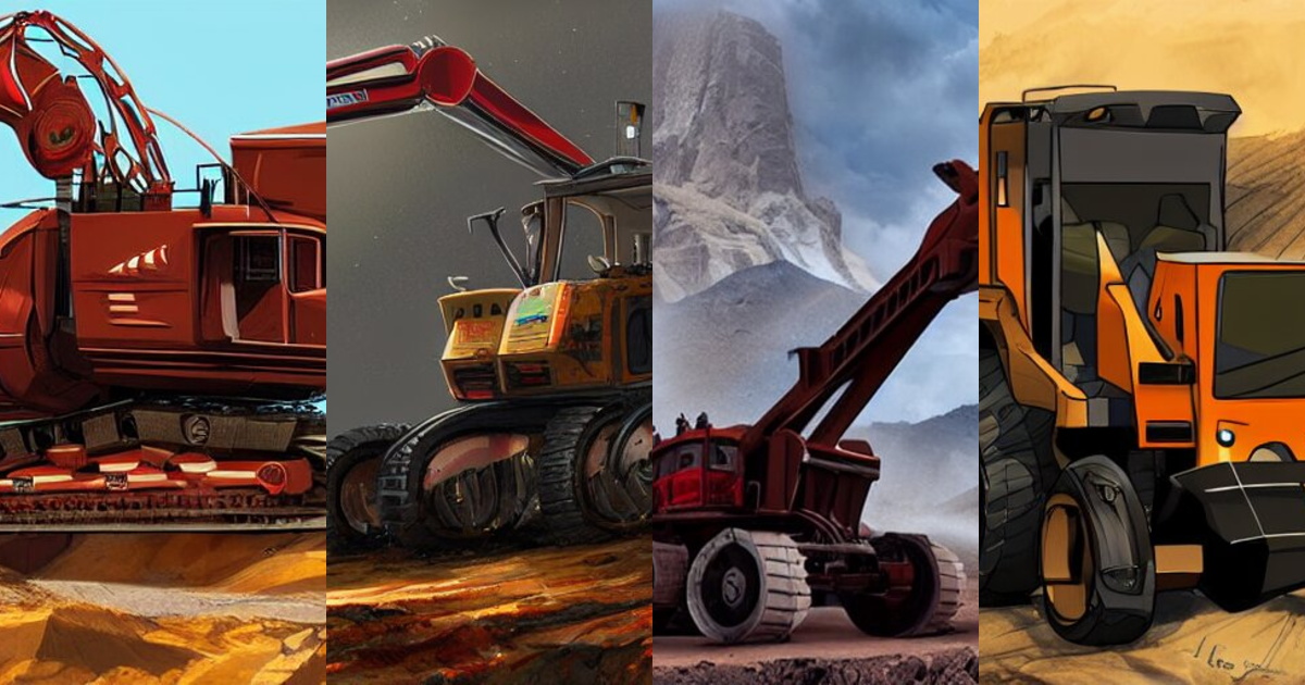 Lexica - A massive machine used to move mountains. mechanical giant ...