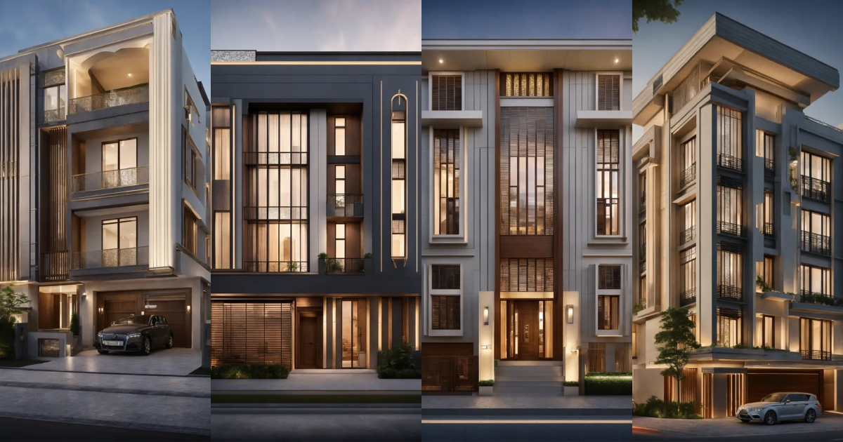 Lexica - Reply Drawing inspiration from Art Deco, this three-level ...