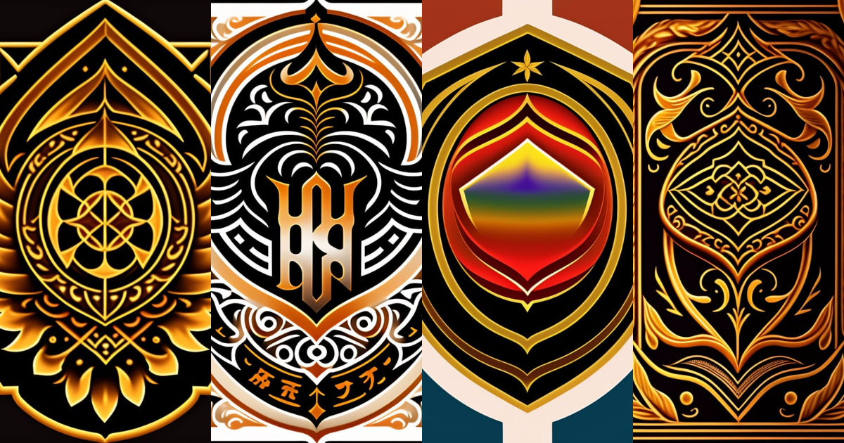 Lexica - Mythical pattern, emblem