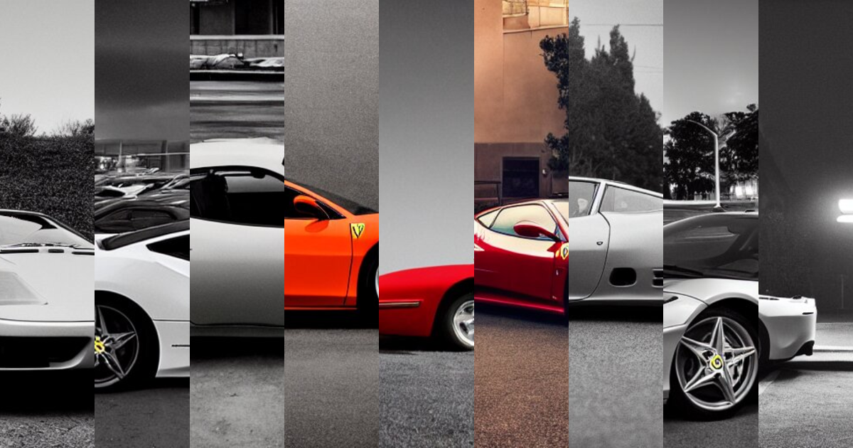 Lexica - A highly detailed photograph of a ferrari, ultra realistic ...