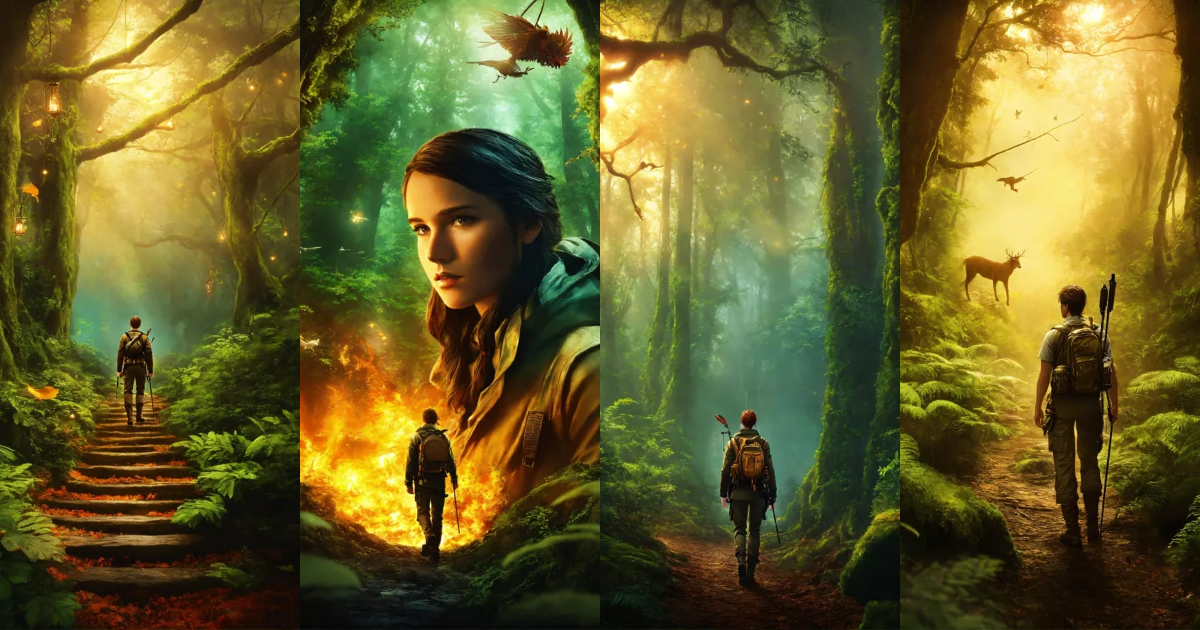 Lexica - Create an image that combines elements of the Hunger Games and ...