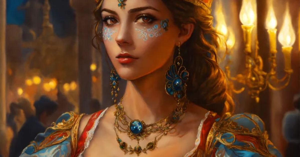 Lexica - Venice girl, carinival, masck, fit, characters, magic, glowing ...