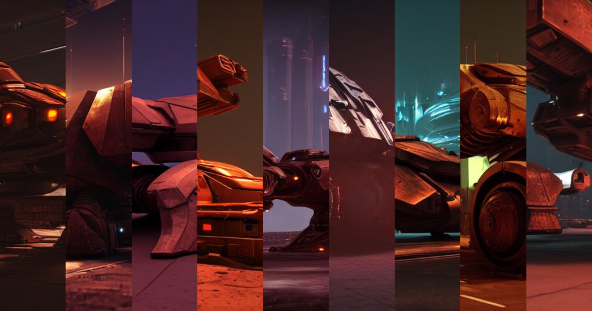 Lexica - An armored futuristic sci fi vehicle, unreal engine, cinematic ...