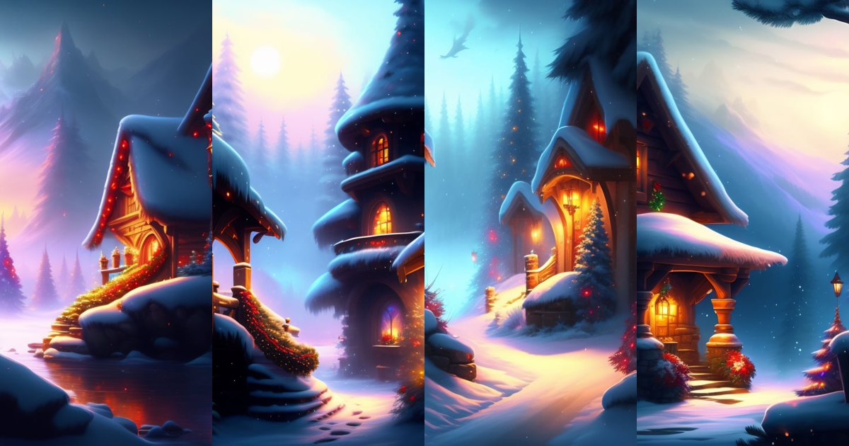 Lexica - Landscape, christmas, gift, night, 1080x720px, riotgames, rpg ...
