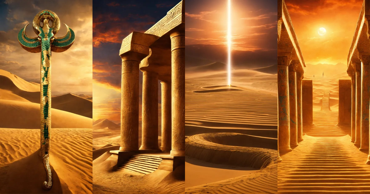 Lexica - In the Pharaoh's court, serpents did writhe, Moses' staff, a ...