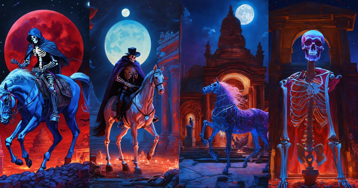 Lexica - ALL glassblowing superrealism urban STYLE one VAMPIRE skeleton ...