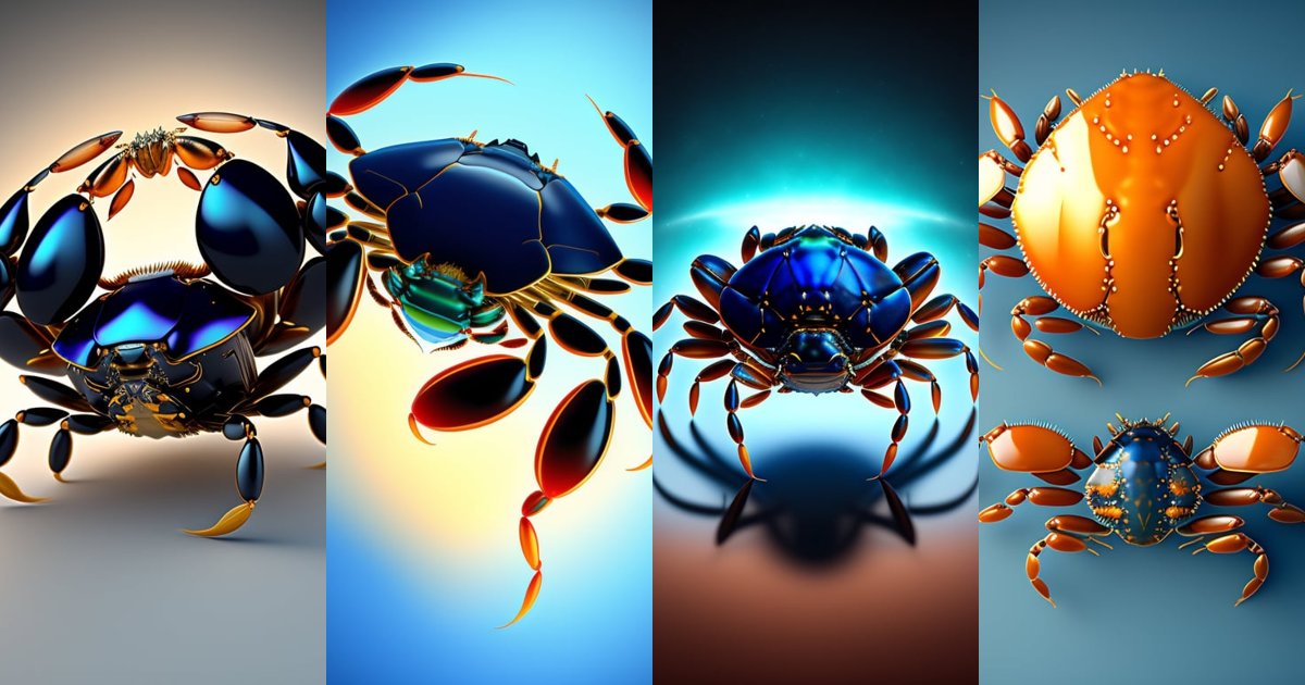 Lexica - Chico science cgi blue crab parabolic