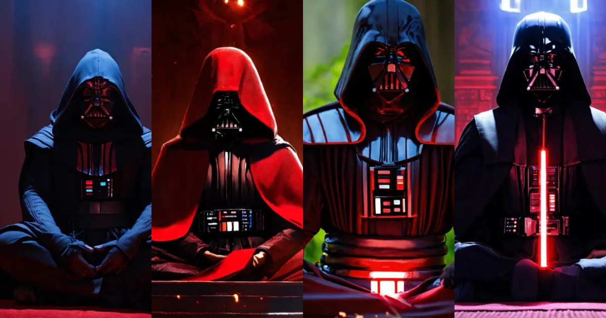 Lexica - Sith meditating with hood