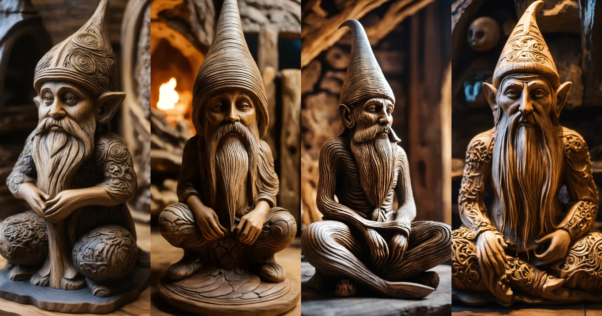 Lexica - An ancient style spiritual gnome meditative home interior ...