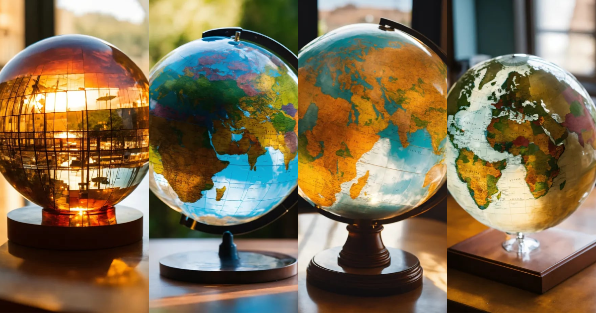 Lexica - A glass see through globe