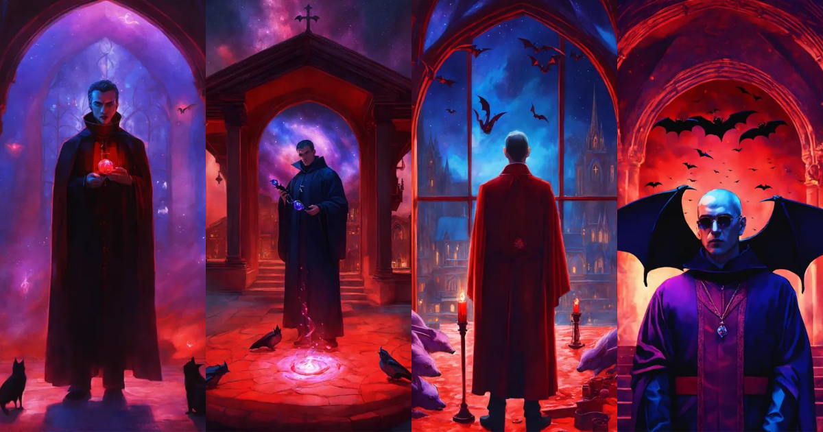 Lexica - ALL glassblowing superrealism style urban vampire STYLE Priest ...