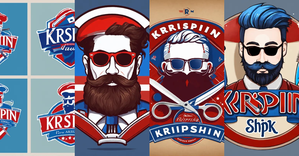 Lexica - Write word "Krispin" "Krispin" "Krispin" as a logo, headline ...